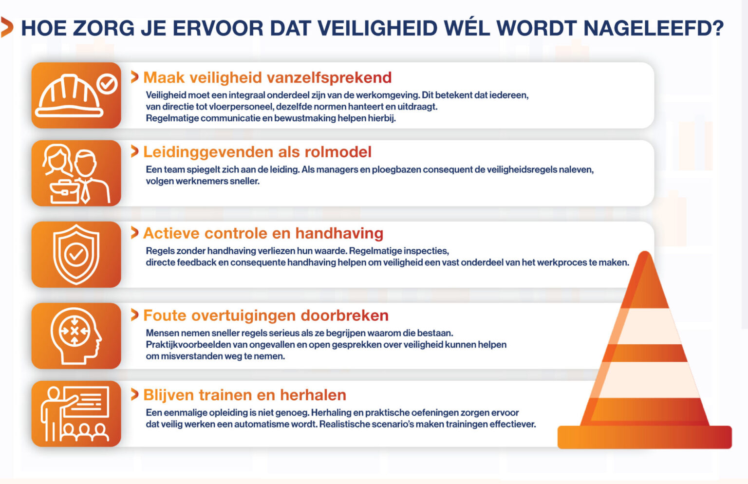 Veiligheid op het werk: hoe zorg je dat regels écht worden nageleefd ...